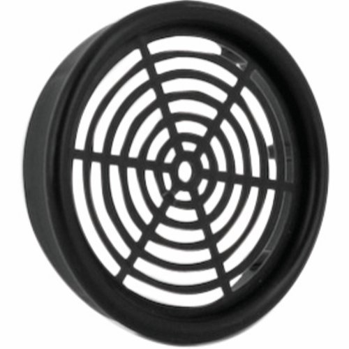 Rund gitter - Sort - Ø 6cm - Øvrig Akvarietilbehør - Akvaland